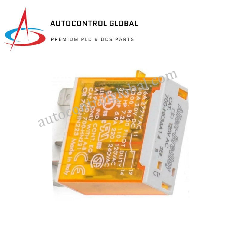 700‑HK32A1‑4 DPDT Relay | Allen-Bradley | Slim Line Control ...